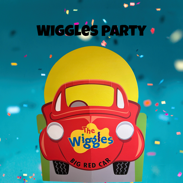 Wiggles car photo prop cut out – V Party Queens