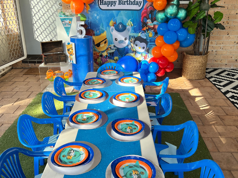 Octonauts party – V Party Queens